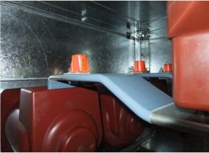 Medium voltage switchgear temperature surface acoustic wave monitoring ...