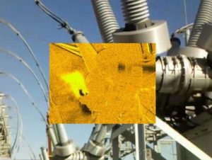 SF6 gas detection thermal camera high voltage substation - Switchgear ...