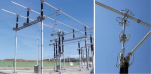 High voltage air break disconnector switches types in substations ...